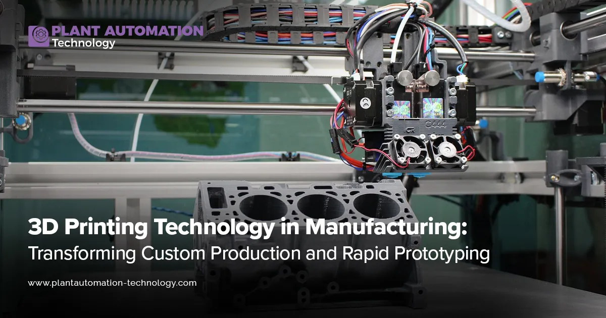 3D Printing in Manufacturing: Enabling Custom Production
